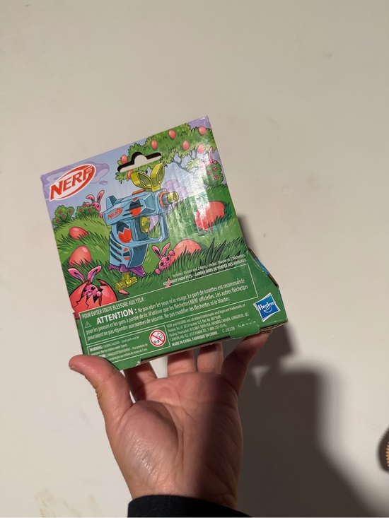 Nerf | Toys | Nerf Blue And Green Bunny Blast Box Art | Poshmark